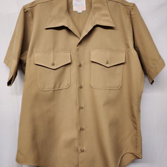 Creighton | Shirts | Creighton Usmc Khaki Shirt | Poshmark
